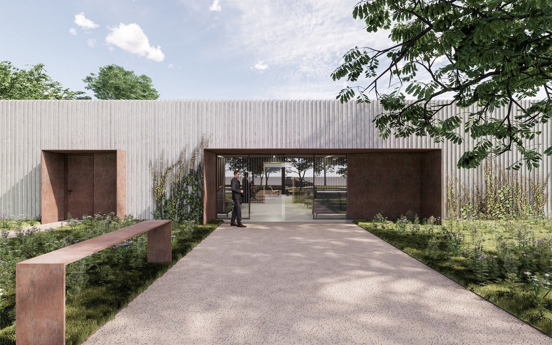 Première pierre du crématorium de Haguenau - Crématoriums de France